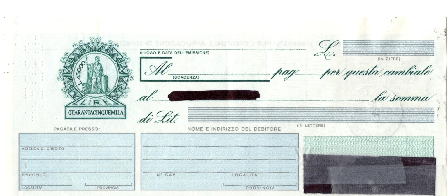 Cambiale: protesto del titolo irregolare nel bollo | Filodiritto